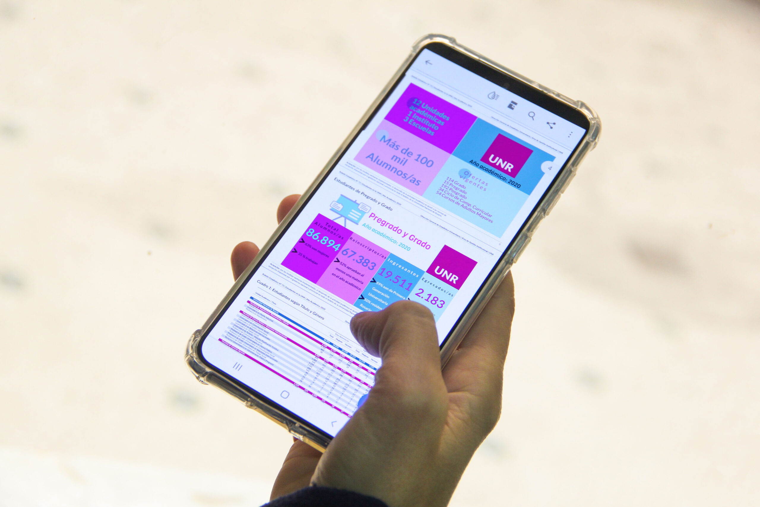 UNR en números - Universidad Nacional de Rosario