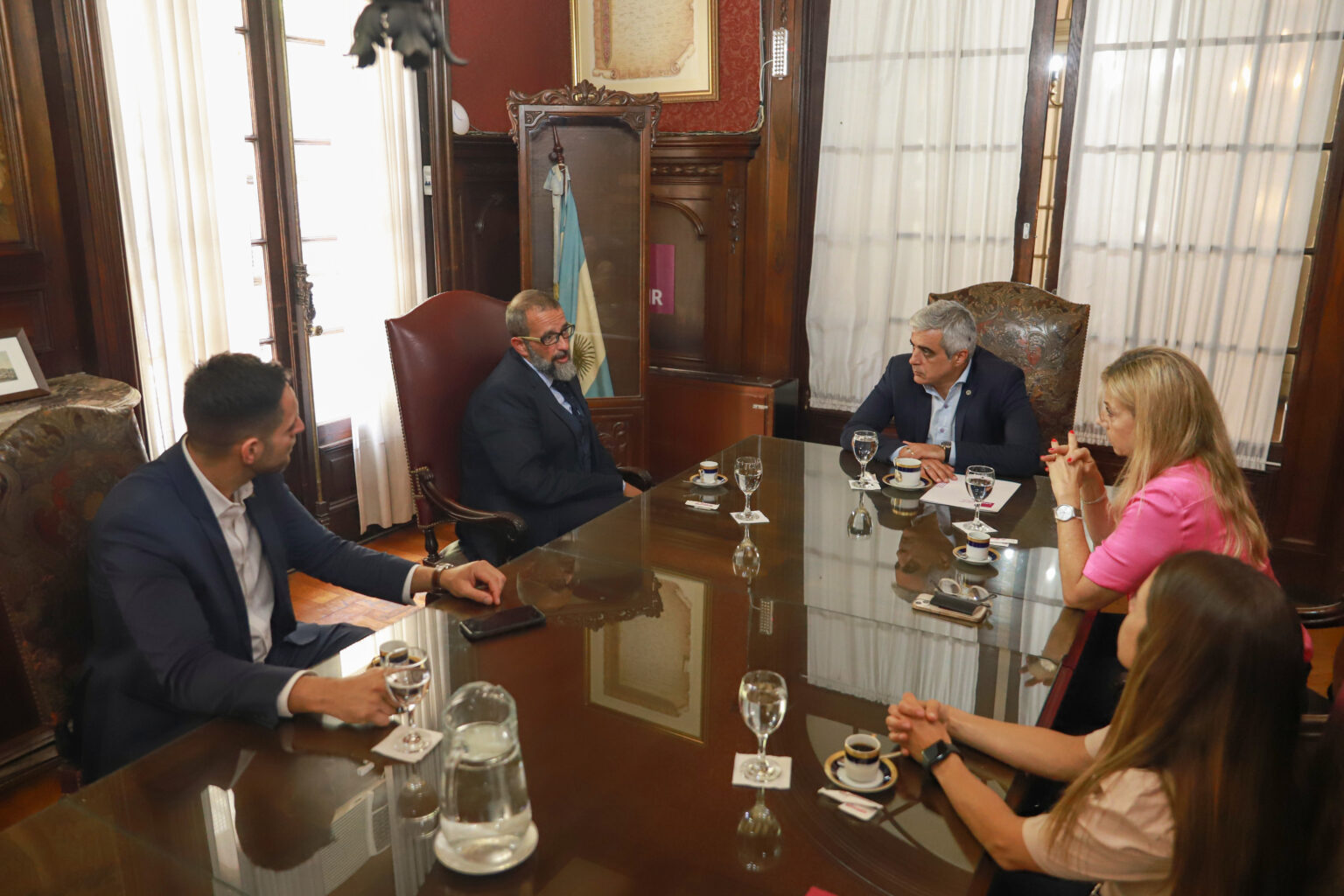 Visite du Consul d'Espagne - Universidad Nacional de Rosario