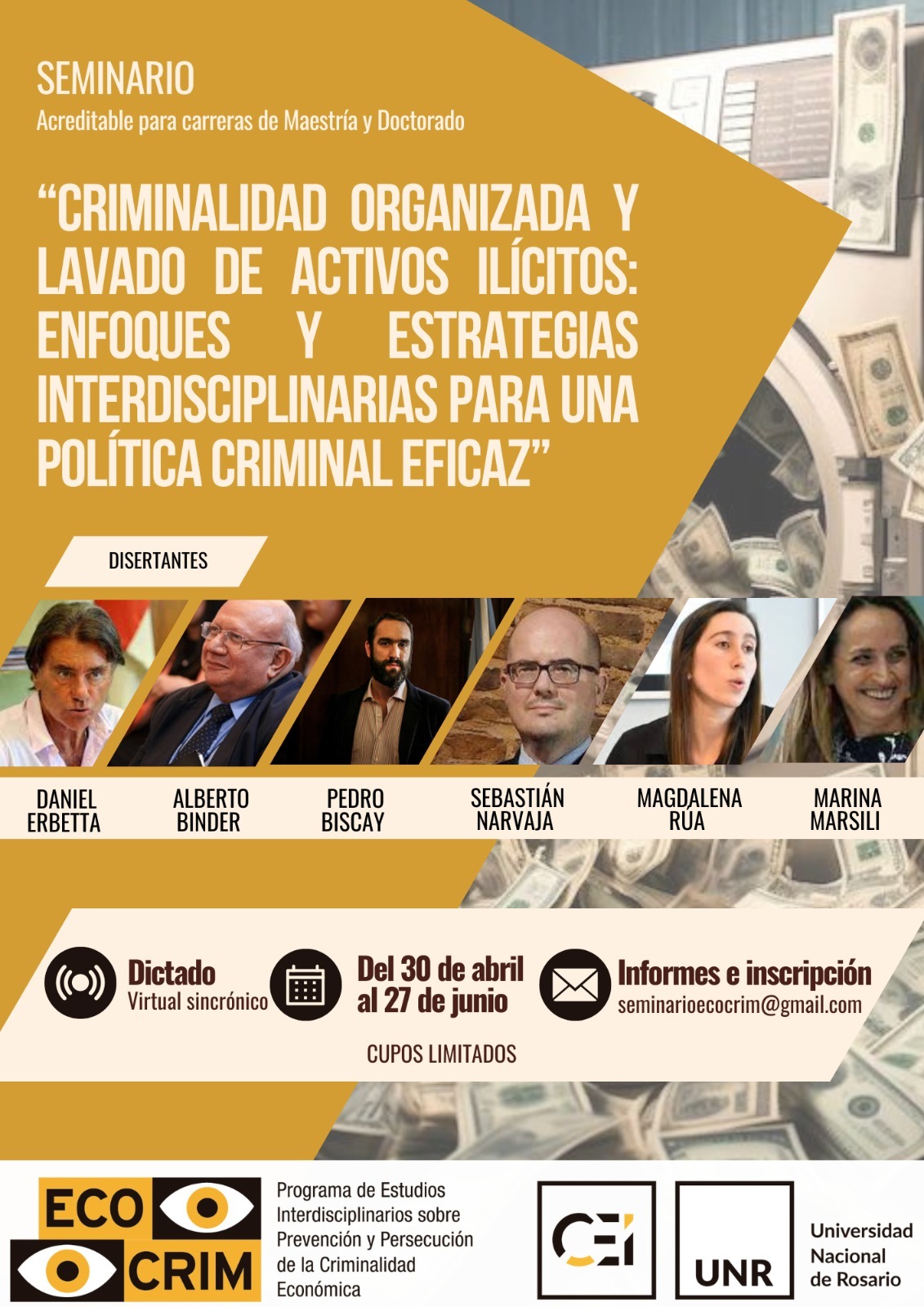 Seminario: Criminalidad organizada y lavado de activos ilícitos ...
